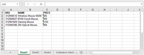 C VB NET Write Data To Excel Worksheets