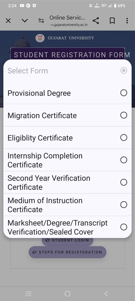 How To Apply For Gujarat University Duplicate Marksheet 2025