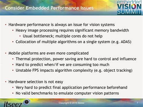 Opencv For Embedded Lessons Learned A Presentation From Itseez Ppt