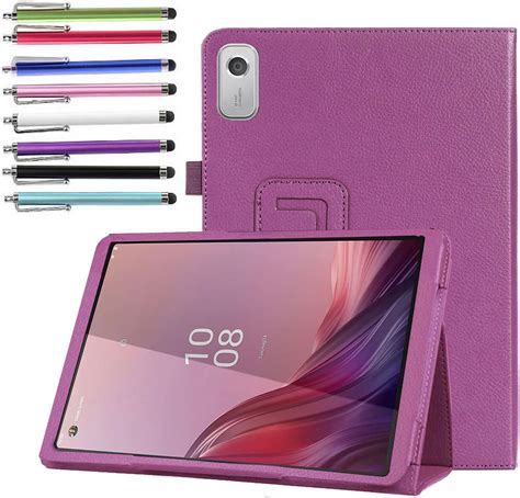 Elitegadget Case For Lenovo Tab M Tb Fu Lightweight Folio Stand Cover Pu Leather Case