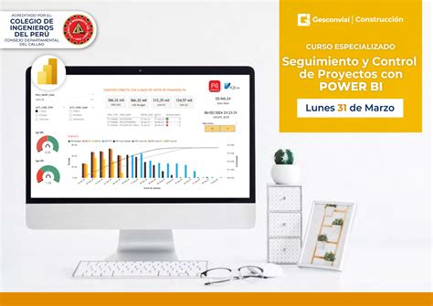 Temario Seguimiento Y Control De Proyectos Con Power Bi Seguimiento