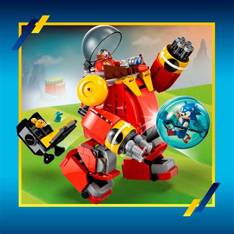 Customer Reviews Lego Sonic The Hedgehog Sonic Vs Dr Eggmans Death Egg Robot Toy For Gamers