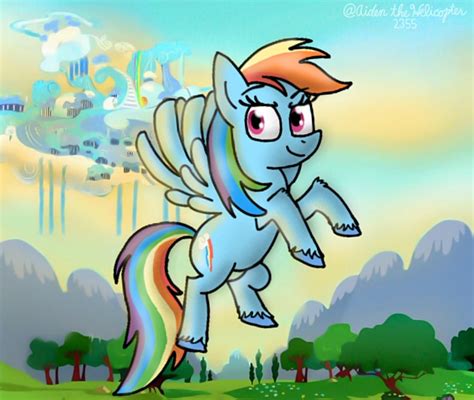3038200 Safe Artistthe2355 Rainbow Dash Pegasus Pony