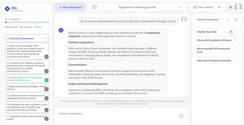 Cba Cbapro Engineeringcanada Pengapplication Competencyassessment Cba Pro