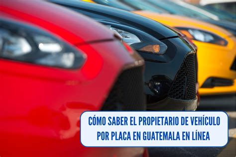 Cómo Saber El Propietario De Un Vehículo Por Placa 2025