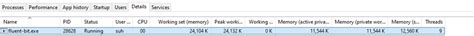 fluent bit v2 0 4 and v2 0 5 have memory leak issue in windows v1 8 12