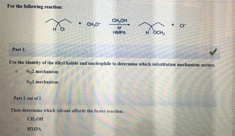 Solved For the following reaction CH он сH о Cr or н осн Chegg com