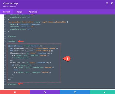 how to add floating labels to form fields in divi ask the egghead inc