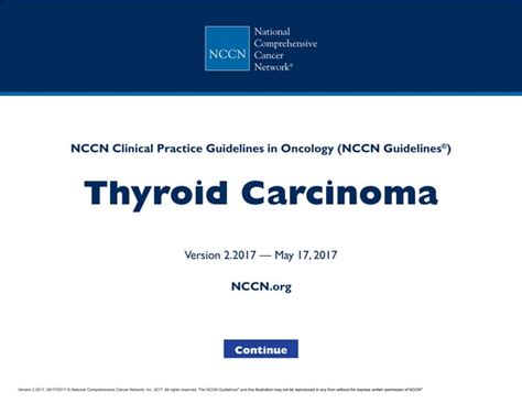 Nccn Guidelines Thyroid Pdf