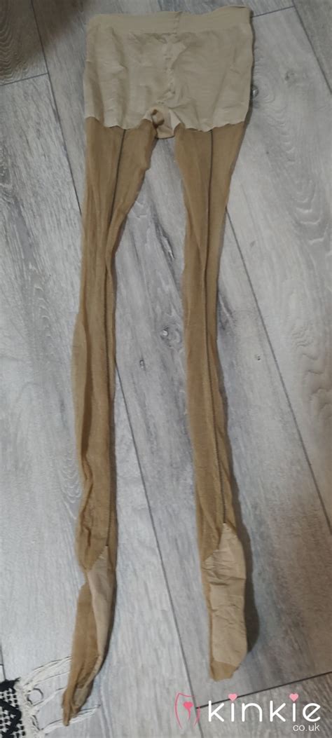 Sy Seamed Tights Worn All Week Without Knickers To Col