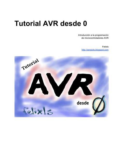 Tutorial AVR Desde Atmega8