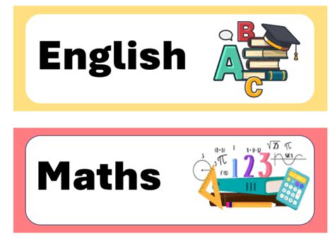 Mash Infants Visual Timetable