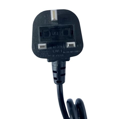 British 3pin Plug Ac Power Mains Lead Cable Locking Iec 60320 C15 13a 250v Uk Power Cord Power