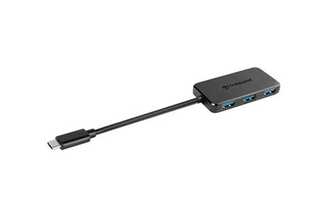 Transcend USB 3 0 4 Port Hub USB Type C Digitalzone2u