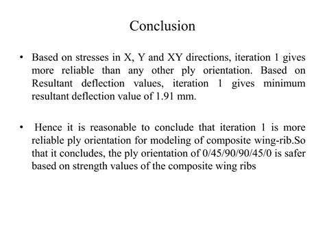Airfoil Analysis Using Ansys In Airplanewing Ribs Pptx Physics Science