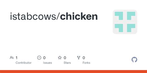 Github Istabcows Chicken