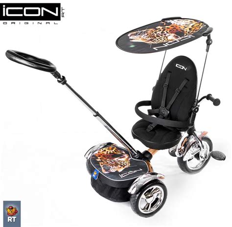 Детский трёхколёсный велосипед с ручкой Lexus Trike ICON 3 RT original ...