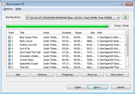 Burn Audio CD From APE Files