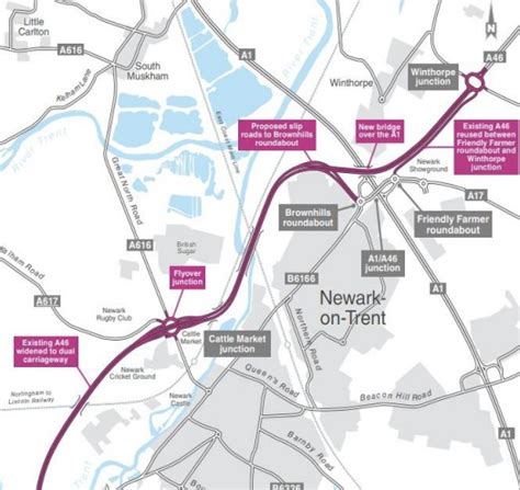 Future Of £500m A46 Newark Bypass Scheme Still Undecided West Bridgford Wire