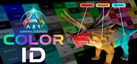 ARK : Survival Ascended - Identification des Couleurs | NITRADO