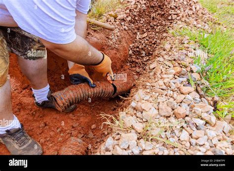 Replace Underground Storm Sewers In Trench Groundwater System For Storm Drain Systems After