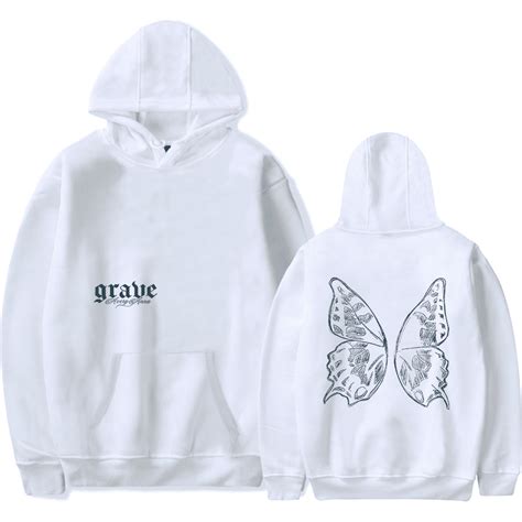 Avery Anna Merch Grave Hoodie Long Sleeve Pullover Sweatshirt Suit Men