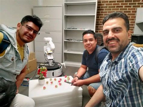 Muhammad Tufail On Linkedin With My Mexican Friends And Our Cobot