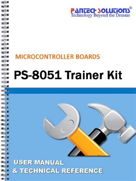 8051 Trainer Kit User And Technical Reference Manual Pdf Instruction Set Microcontroller