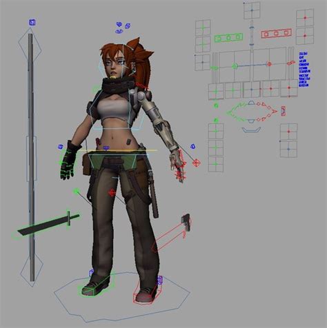 Rig Animation D TurboSquid