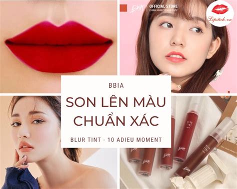 Son Bbia 10 Adieu Moment Màu Đỏ Hồng Lạnh Đẹp Nhất Đẳng Cấp Nhất