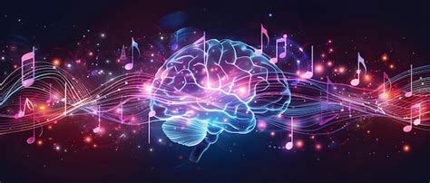 Premium Photo Brainwave Symphony Neural Stimulation And Intellectual