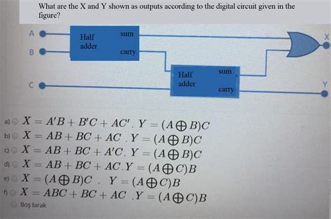Solved What Are The X And Y Shown As Outputs According To Chegg Com