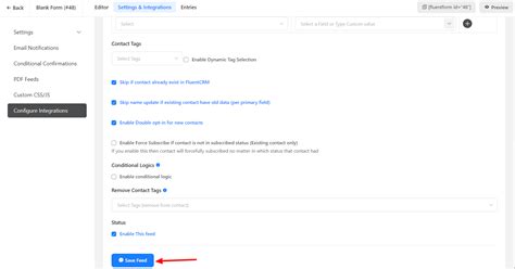 fluentcrm integration with fluent forms wp manage ninja