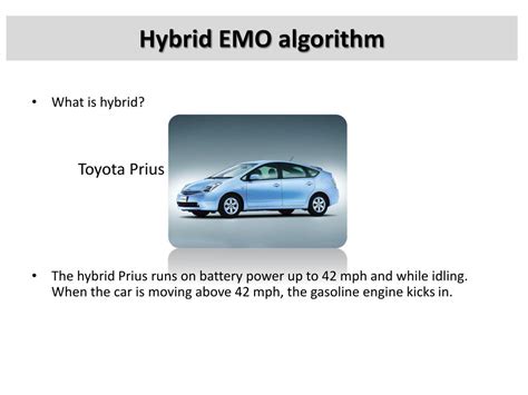 Ppt Hybird Evolutionary Multi Objective Algorithms Powerpoint Presentation Id
