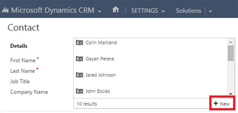 Nested Quick Create In Microsoft Dynamics CRM Magnetism Solutions NZ Auckland