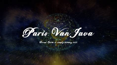 Paris Van Java Font Download Free For Desktop And Webfont
