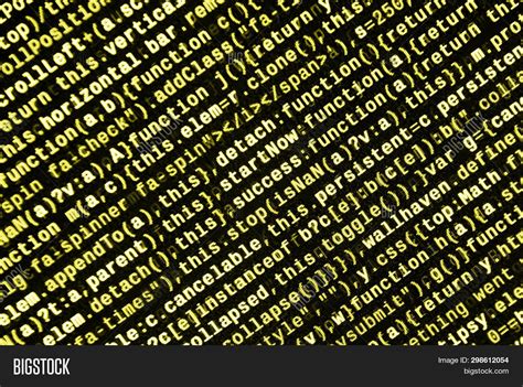 Javascript Code Text Image Photo Free Trial Bigstock