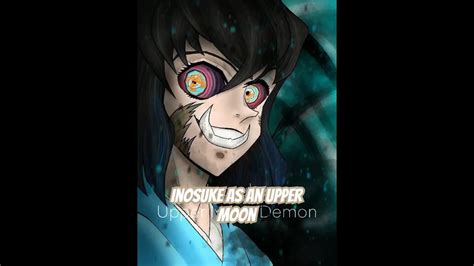 Inosuke As An Upper Moon Rap Art Inosuke Inosukehashibira