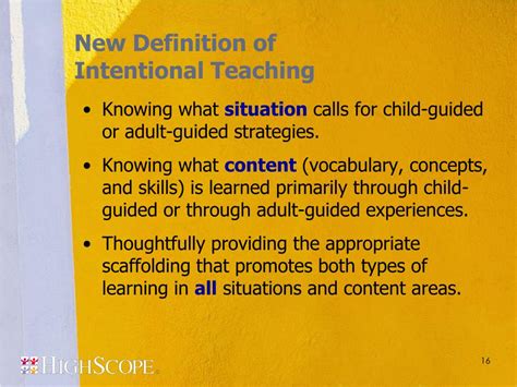 Ppt The Intentional Teacher Powerpoint Presentation Free Download