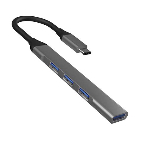 usb c 4 port hub usb type c to 4 usb 3 0 connectors buy usb c 4