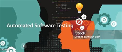 Automated Software Testing Script To Fiind Bug By Programmer Stock Illustration Download Image