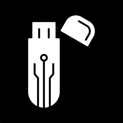 Usb Vector Icon 19059608 Vector Art At Vecteezy