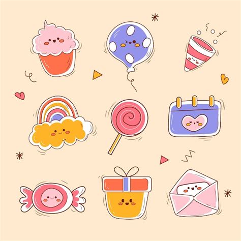 손으로 그린 연설 거품 그림 그리기 무료 벡터