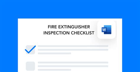 Fire extinguisher inspection requirements | Frontline Blog