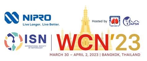 Nipro At World Congress Of Nephrology Wcn 2023 Nipro Asia Live Longer Live Better