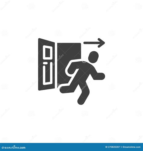 Exit Vector Icon On Transparent Background Exit Logo Design CartoonDealer Com 122600014