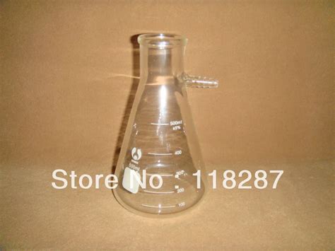 500ML Filtration Flask Filtering Flask Used On The Filtration Set Lab Glassware In Flask From