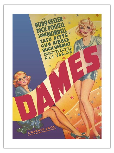 Dames Starring Joan Blondell Dick Powell Ruby Keeler Directed By