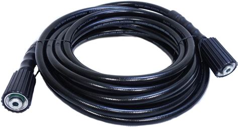 3000 PSI 207 bar ¼ 7 5 m PVC Replacement Hose for Pressure Washers with M22 F Connector