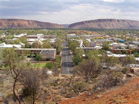 Photo Of City Of Alice Springs Free Australian Stock Images